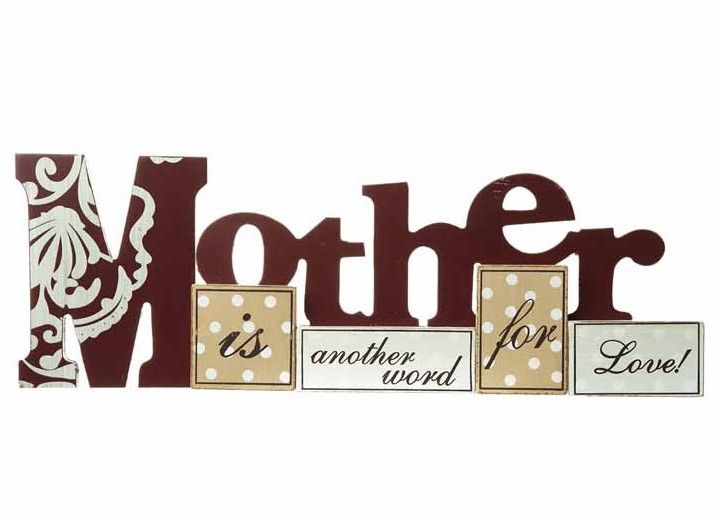 SGM111C / Wooden Mother Table Top Sign | 12878 | Ranges / Mothers Day ...