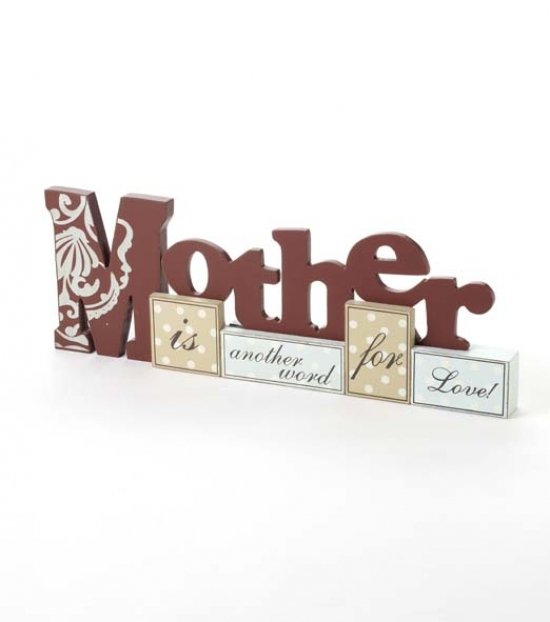 SGM111C / Wooden Mother Table Top Sign | 12878 | Ranges / Mothers Day ...