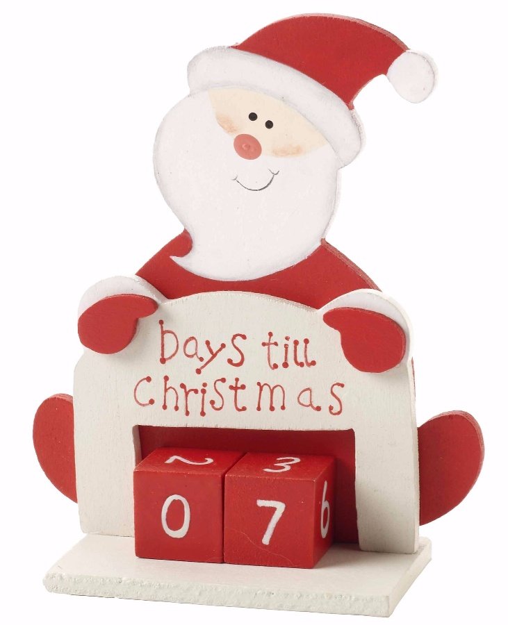 Santa Perpetual Countdown | | Christmas Decorations / Advent ...