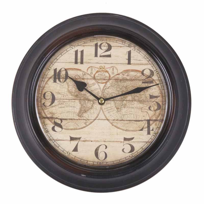 MHH070 / Large Atlas Wall Clock | 17440 | Interior Decor / Clocks ...