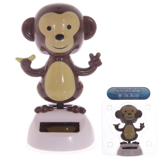 Solar Powered Flip Flap, Dancing Monkey | 17720 | Kids / Soft Toys ...