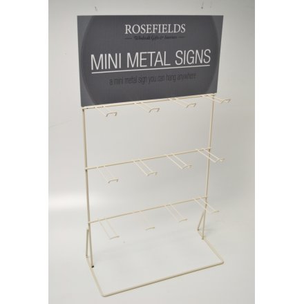Mini Metal Dangler Stand with Header Card | 20182 | Interior Decor ...