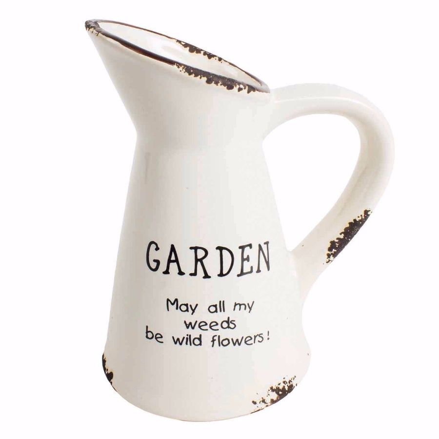 HZD156 / Ceramic Garden Jug, 13cm | 22097 | Homeware / Jugs & Vases ...