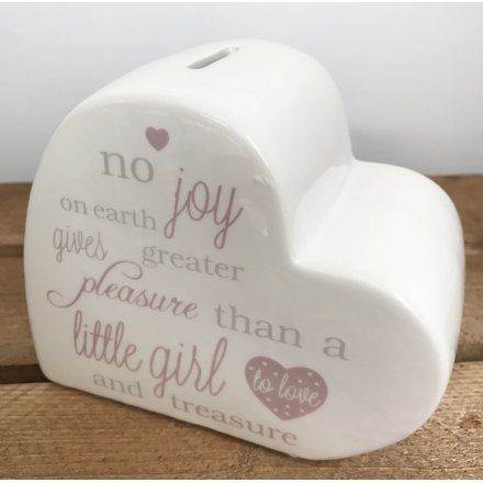BB0051 / Assorted Pink/Blue Heart Money Boxes | 25260 | Kids / Bedroom ...