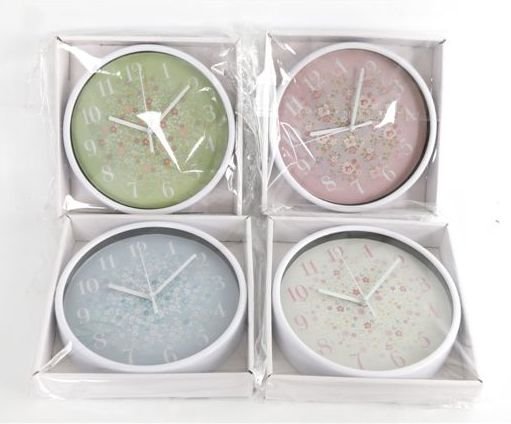 DF0002 / Disty Pastel Clocks Mix 19.5cm | 25880 | Interior Decor ...