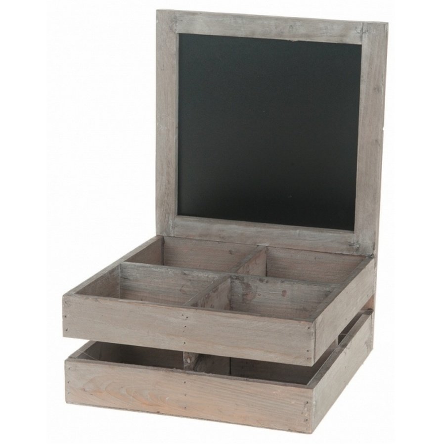 Country Blackboard with storage compartments 33cm | 26273 | Interior ...