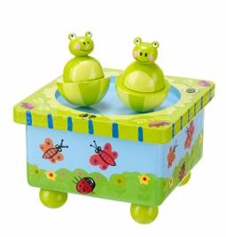 Frog Music Box Orange Tree | 26815 | Kids / Decorations | Rosefields