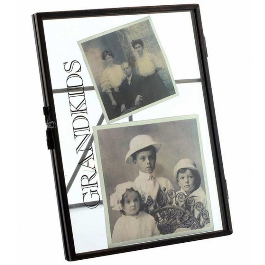 LP27521 / Grandkids Metal Standing Glass Frame 4x6 | 26998 | Photo ...