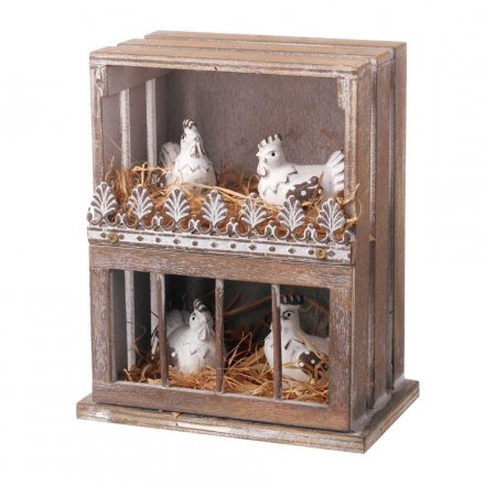 XXS038 / Rustic Wooden Hen House | 27242 | Interior Decor / Kitchen ...