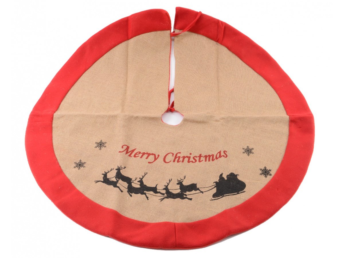 Hessian Tree Skirt, 90cm | 28106 | Christmas / Trees | Rosefields