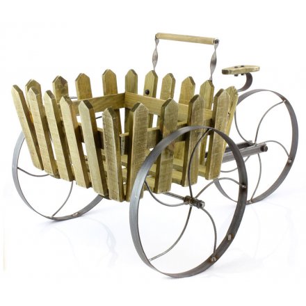 LP27993 / Wooden Rustic Country Garden Bicycle | 28424 | Interior Decor ...