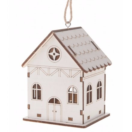 Light Up House, 11cm | 28876 | Christmas / Display and Light Up ...