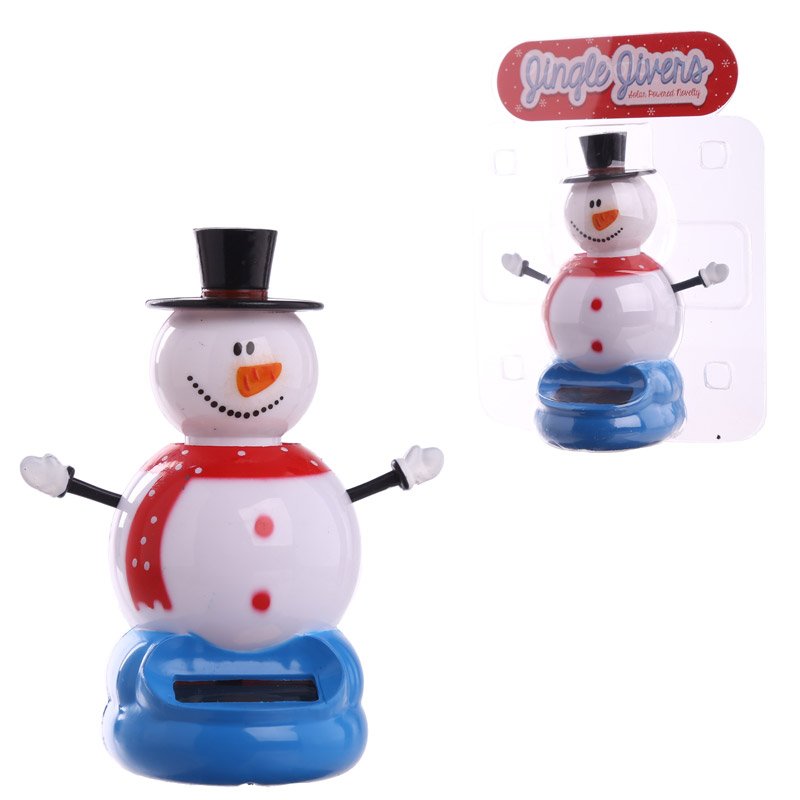Solar Powered Snowman | | Christmas Decorations / Character Decorations ...