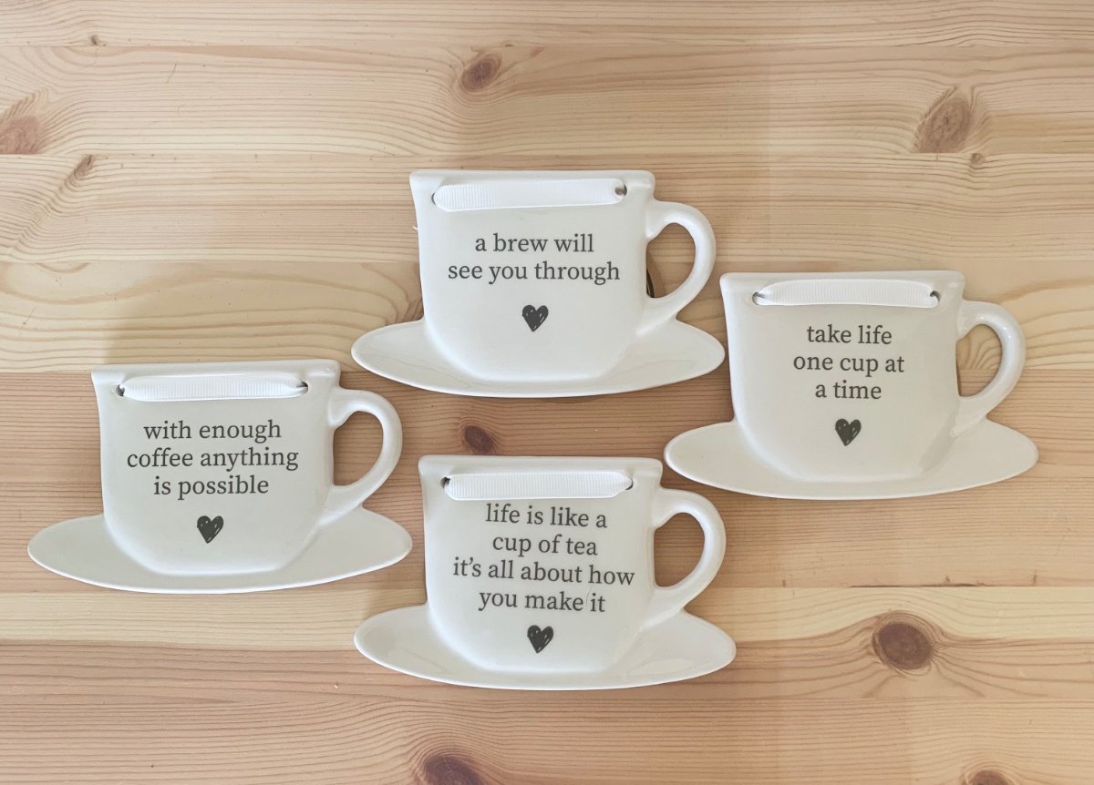 KG0020 / Tea Cup Signs 14cm, 4a | 30165 | Kitchen & Dining / Signs ...