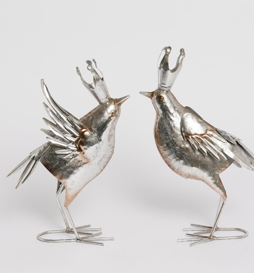 Antique Silver Birds, 2a | 30397 | Christmas / Ornaments | Rosefields