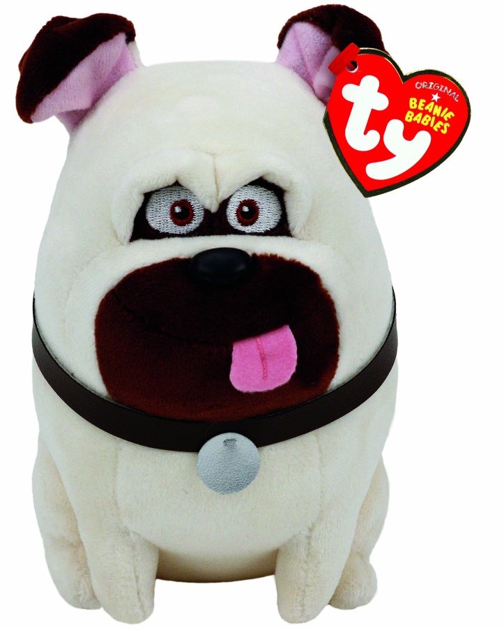 41164 / Mel the Pug Secret Life of Pets TY Soft Toy | 30697 | Kids ...