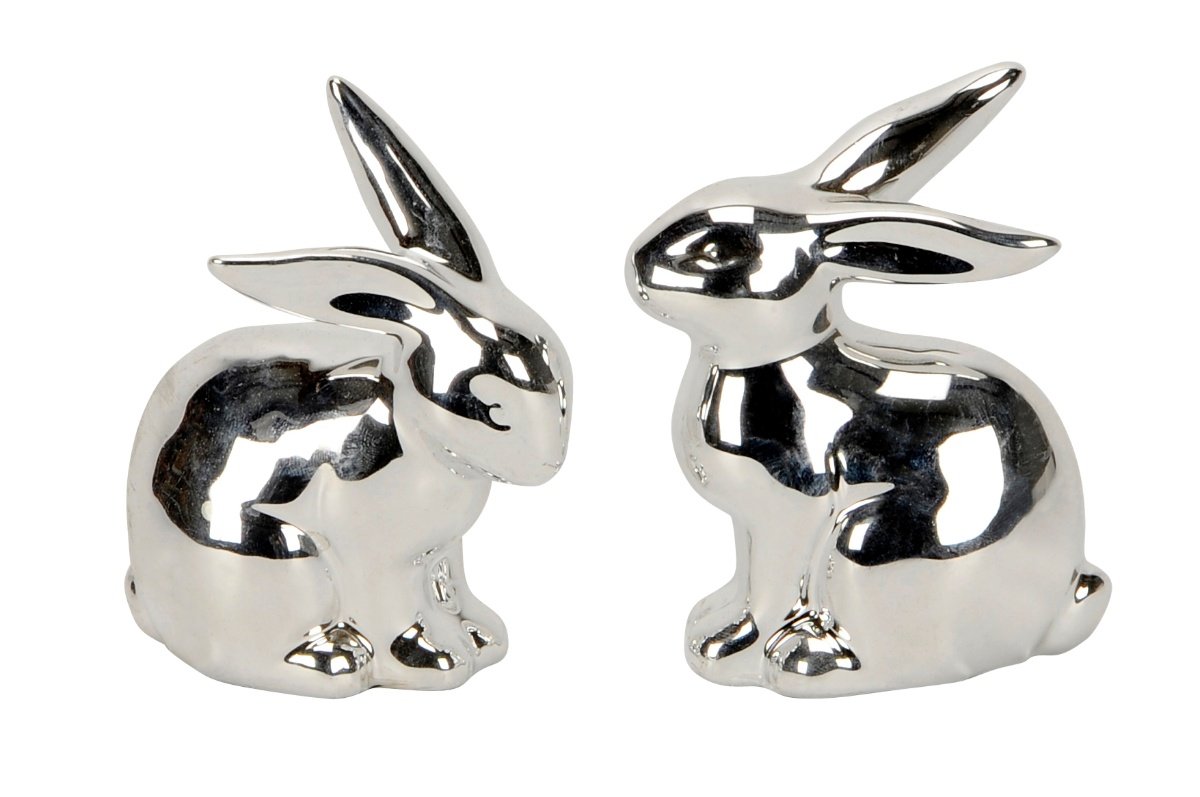 Silver Bunny Ornament, 2a | 31363 | Homeware / Decorative Accessories ...