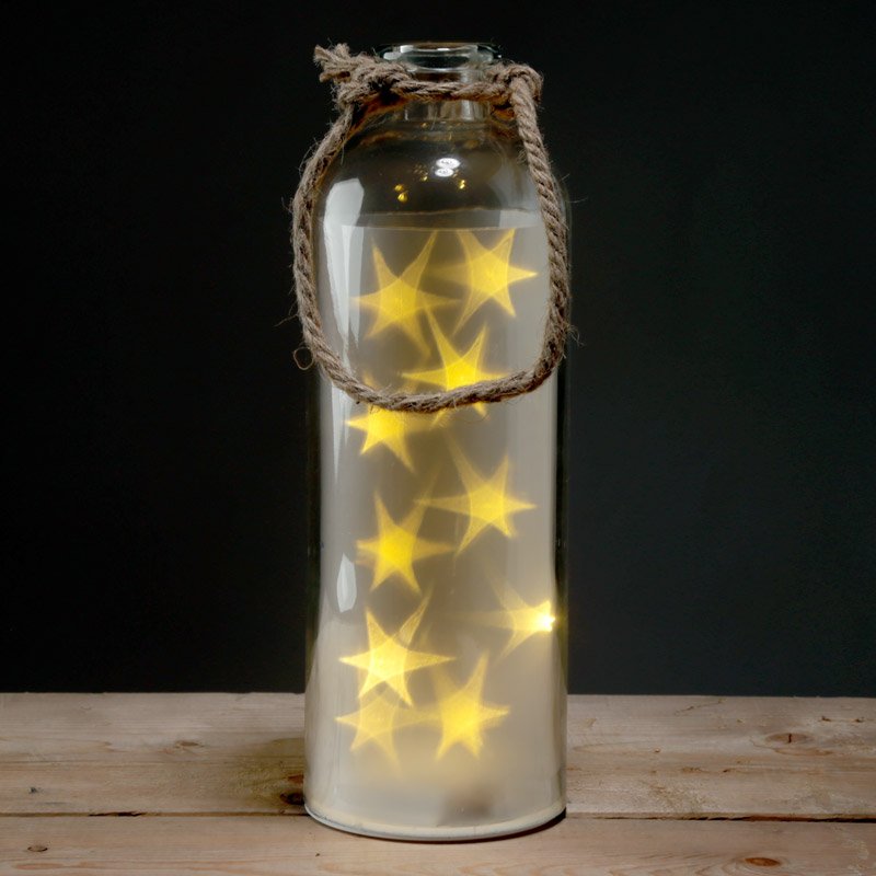 Multi Toned LED Bottles | 33197 | Interior Decor / Lighting | Rosefields