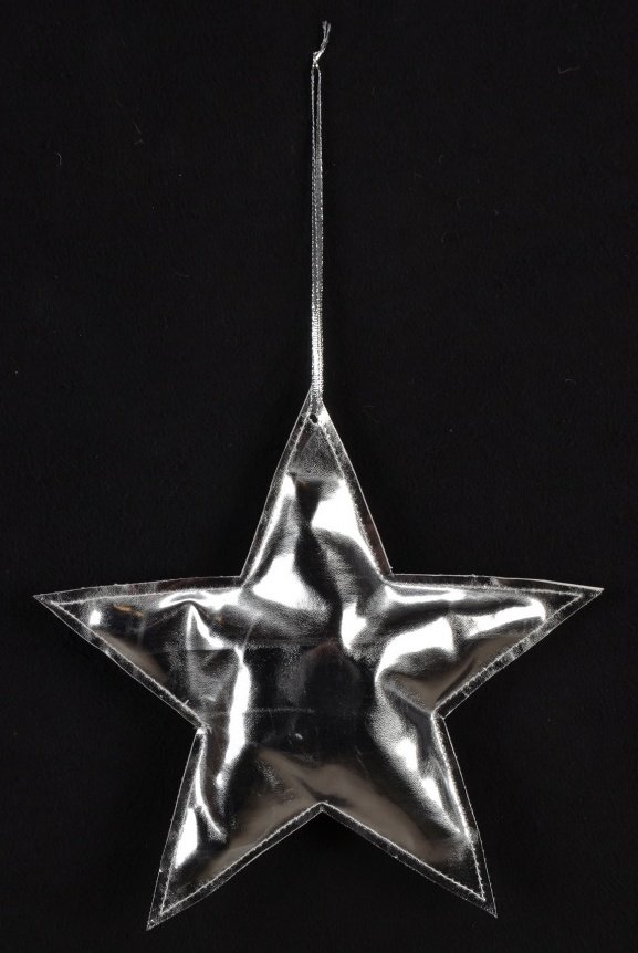 Silver Star Hanger, Large | | Christmas Decorations / Hanging ...