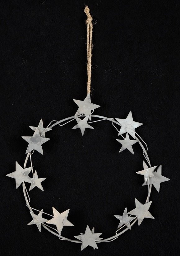 Star Wreath, 26cm | 33711 | Christmas / Christmas Wreaths & Garlands ...
