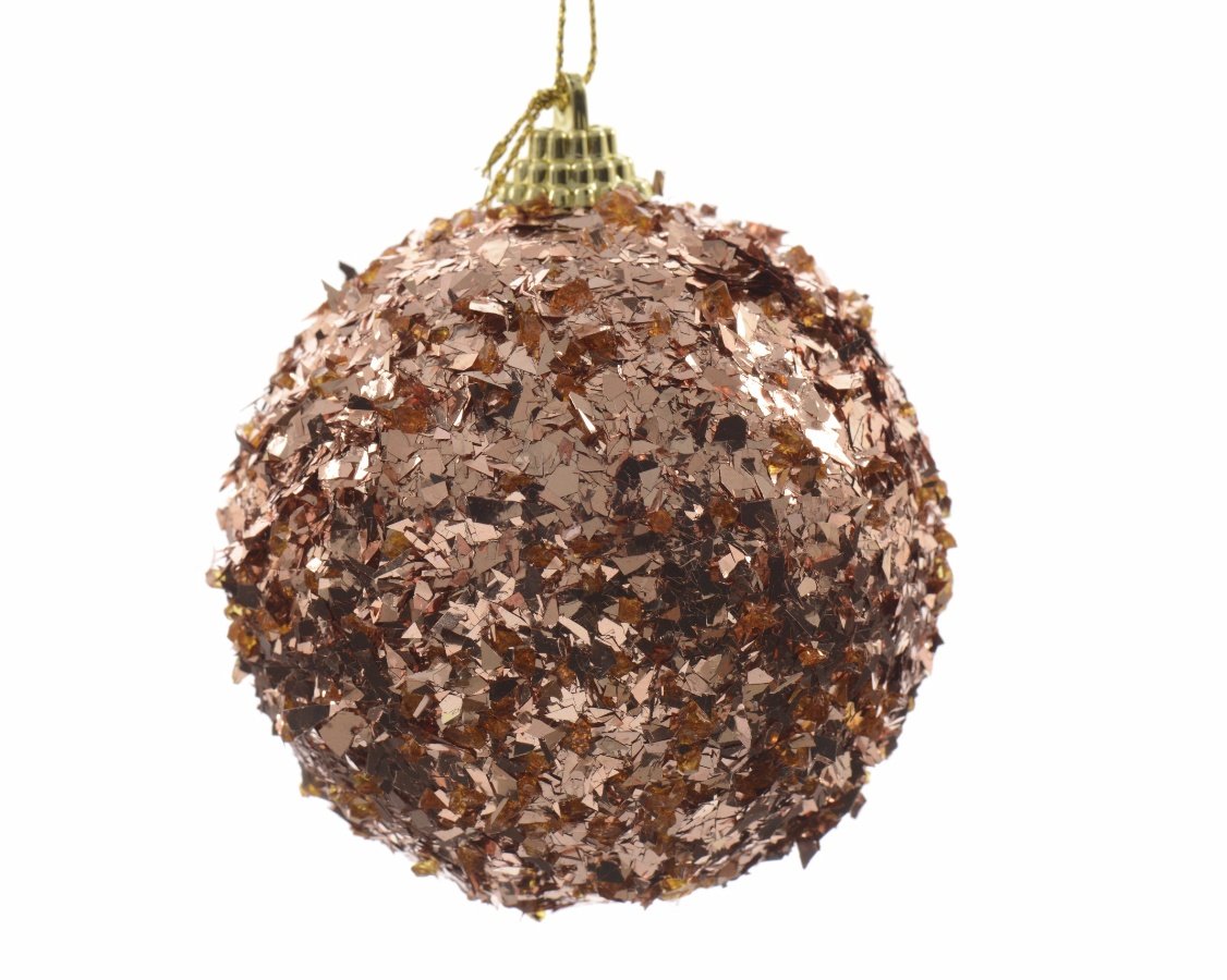 Hanging Copper Foil Bauble | 33798 | Christmas / Baubles | Rosefields