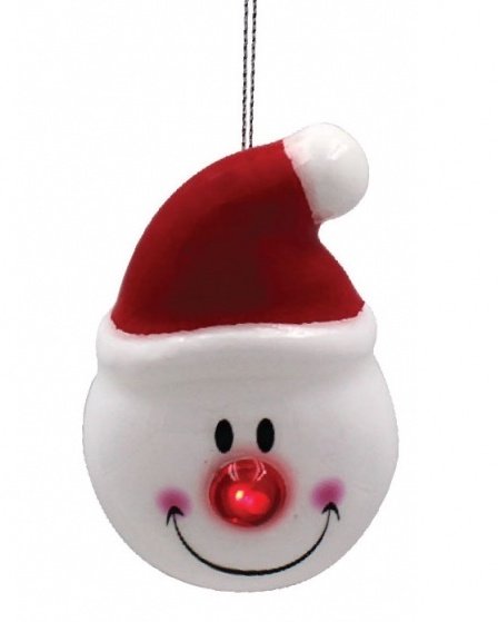 LP40135 / Snowman LED Bauble Flashing Nose | 34115 | Christmas / Light ...