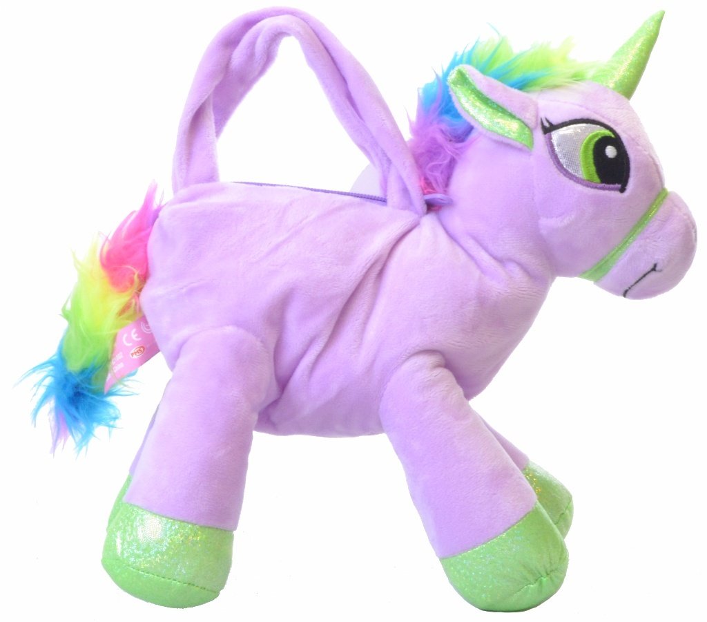 621002 / Plush Unicorn Handbag, 3 Assorted | 35306 | Kids / Soft Toys ...