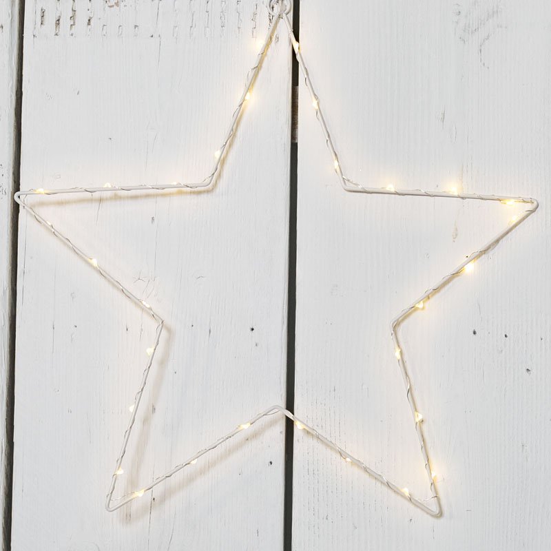 Light Up Wire Star | | Christmas Decorations / Light Up | Noël & Co