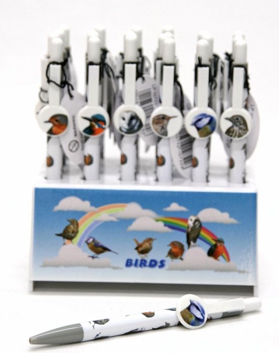 LP10722 / British Bird Pens In Display | 3715 | Cards, Stationery ...