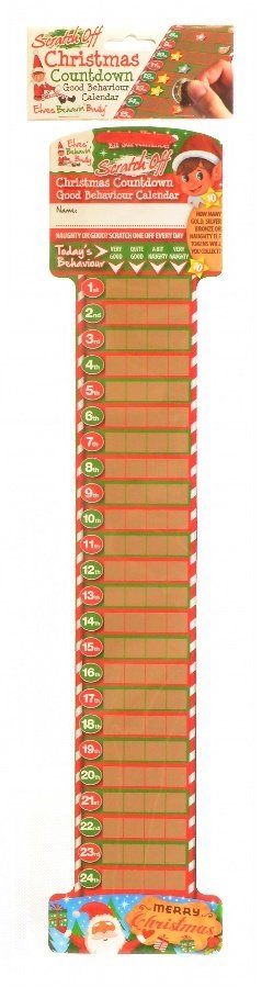 500002 / Elf Scratch Card Count Down | 38139 | Christmas / Calendars ...