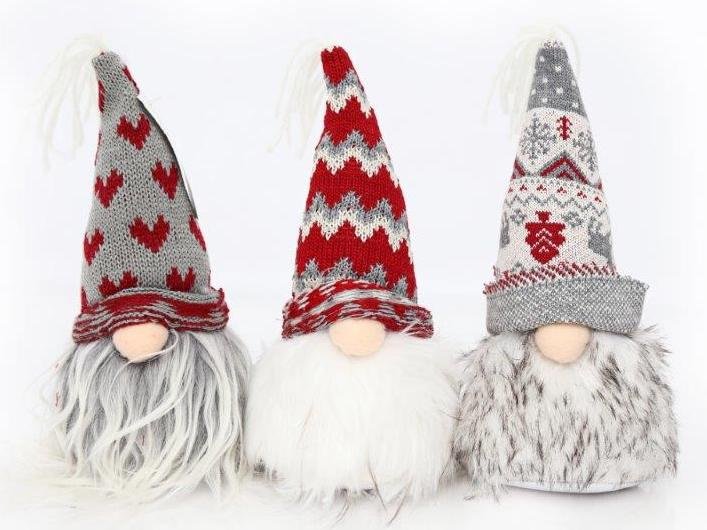 XMR0923 / Knitted Gonks, 3a | 39121 | Christmas / Ornaments | Rosefields