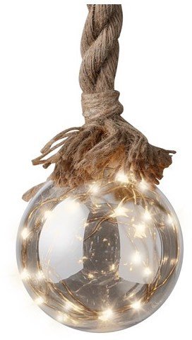 Hanging Chunky Rope LED Bulb 100cm | 39196 | Christmas / Display and ...