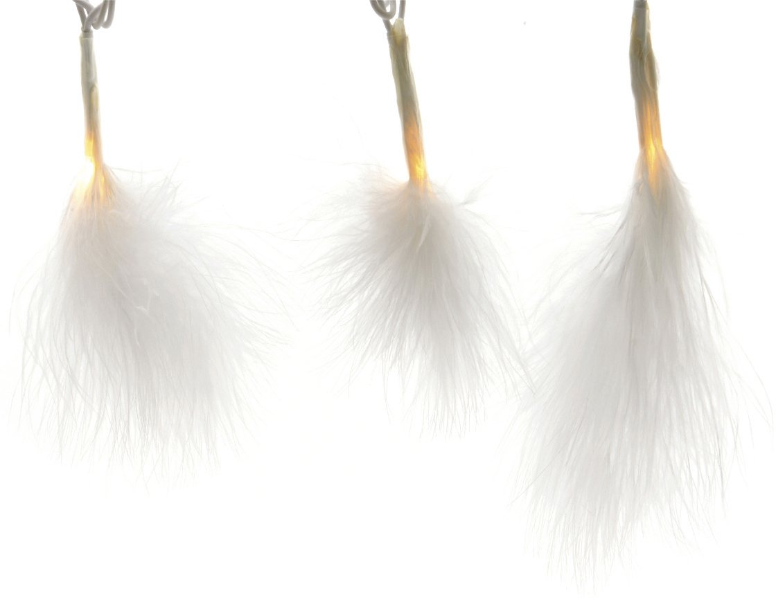 Fluffy Feathered LED Fairy Lights | 39257 | Christmas / Display and ...