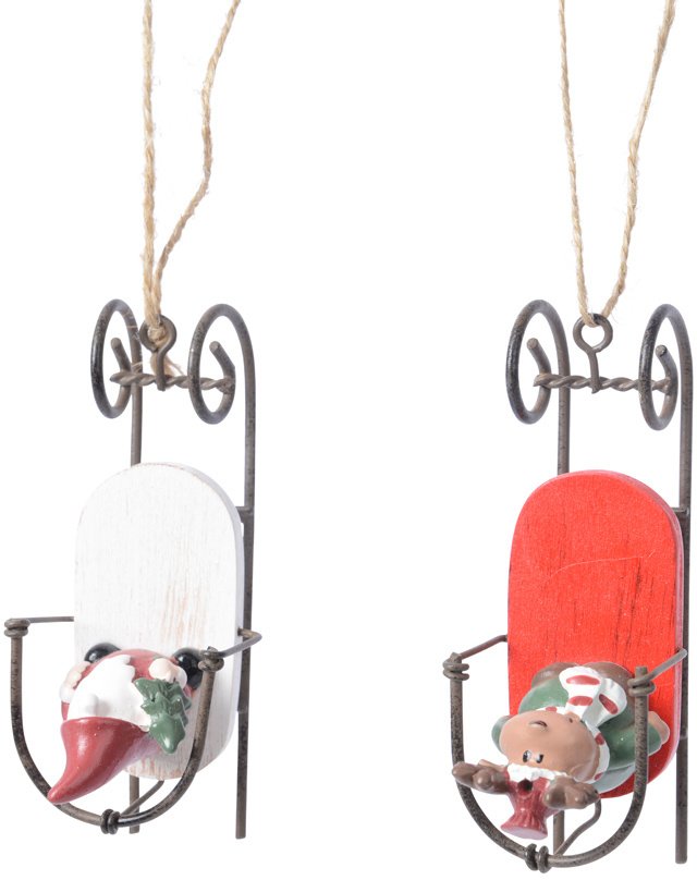 Character Sleigh Hangers | | Christmas Decorations / Character ...