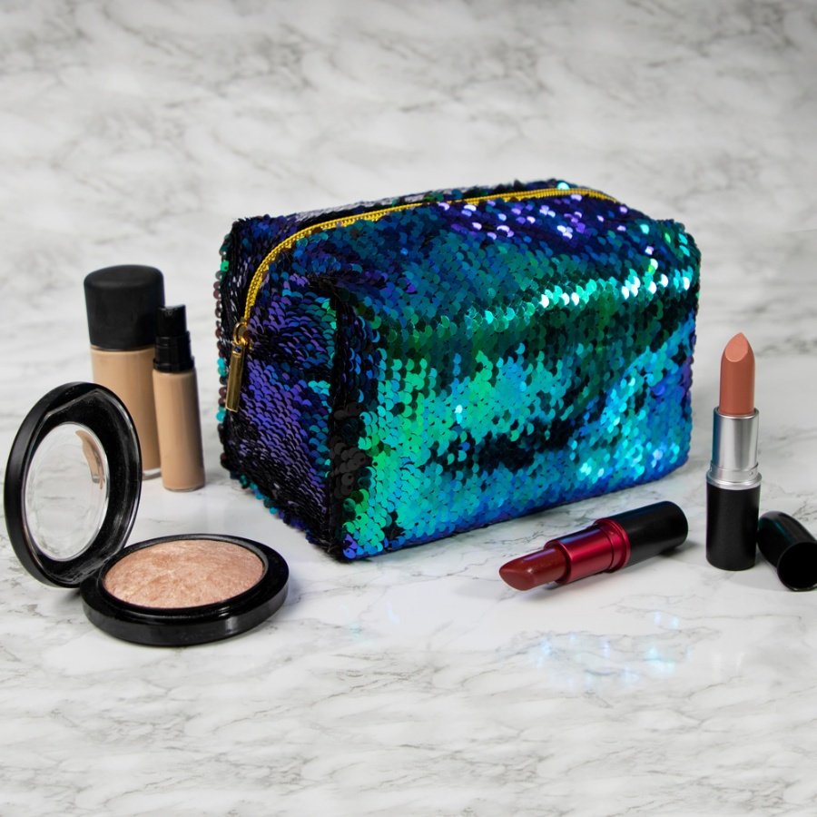 LP42351 / Multicoloured Sequin Makeup Bag | 39700 | Fashion Accessories ...