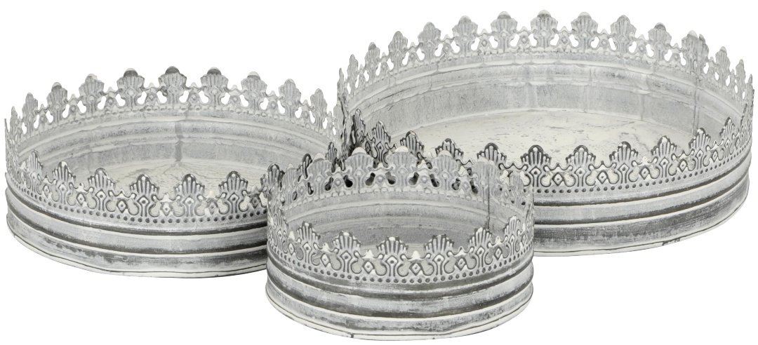 Crown Trays, Set of 3 | 40083 | Homeware / Storage | Gainsborough ...