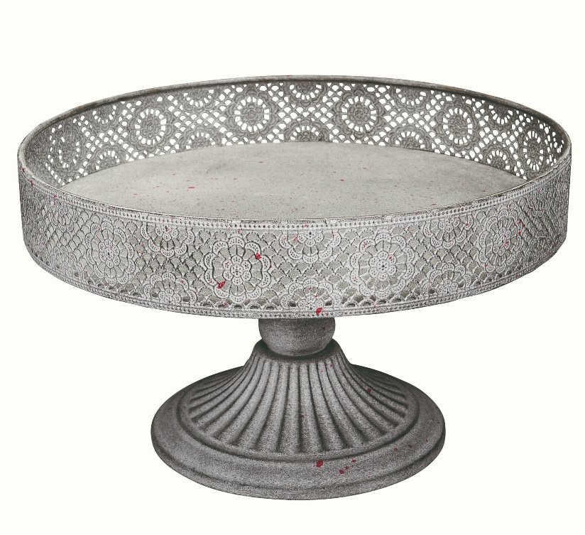 Metal Decorative Cake Stand 30cm | 40091 | Interior Decor / Decorations ...