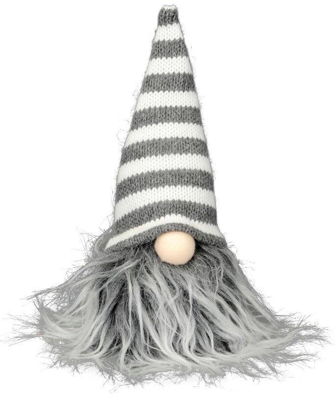 Large Grey Knitted Hat Gonk | 40182 | Christmas / Ornaments | Rosefields