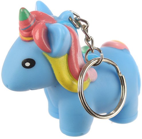 Squeezy Unicorn Pooping Keyrings, 4 Assorted | 40389 | Children & Baby ...