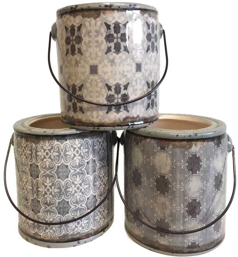 FDT054 / Topiary Inspired Dolomite Pots 11.5cm | 40624 | Interior Decor ...