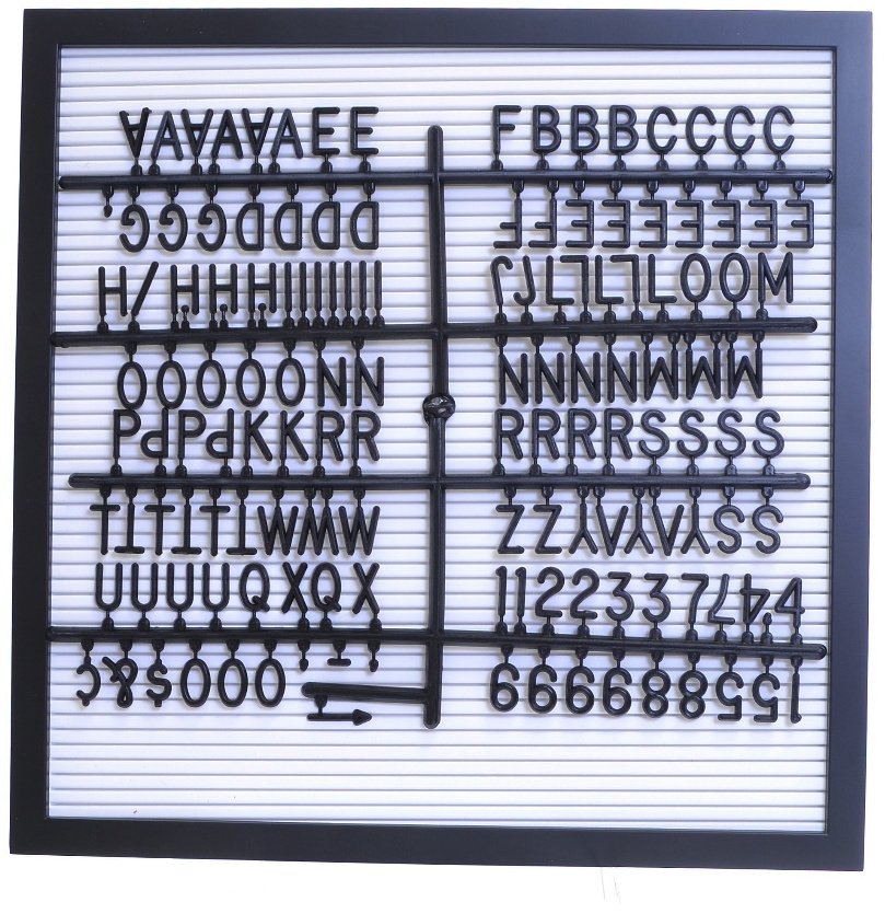 WP1920 / Plastic Letter Board, 2ass | 40907 | Homeware / Decorative ...