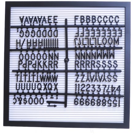 WP1920 / Plastic Letter Board, 2ass | 40907 | Homeware / Decorative ...