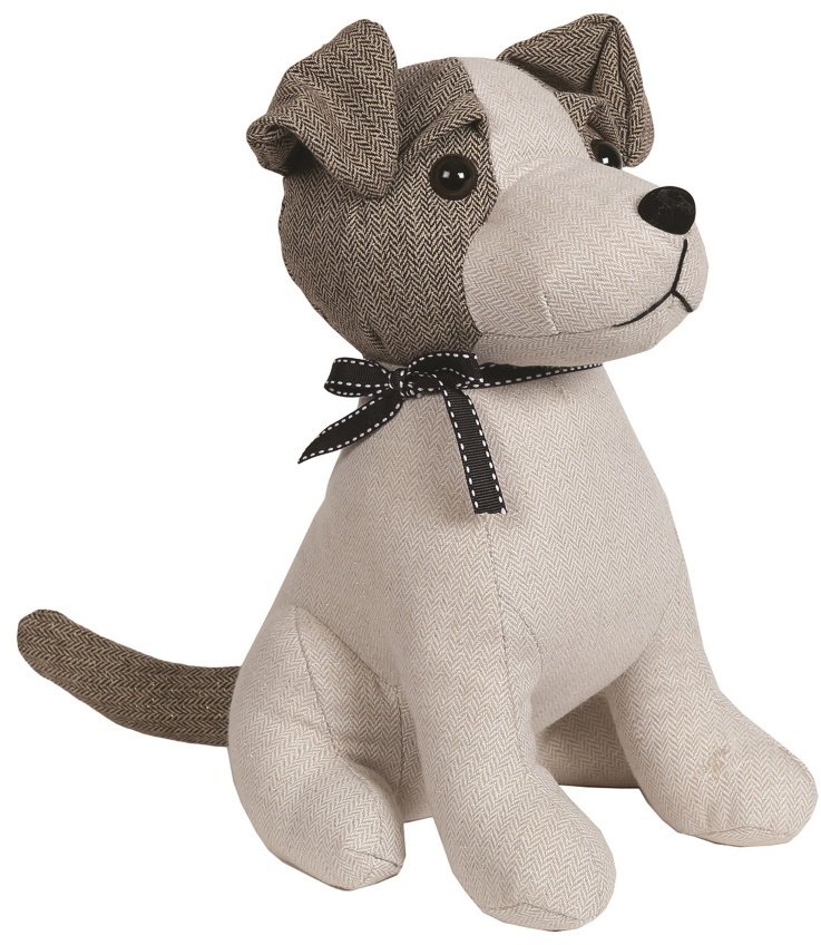 Jack Russel Tweed Dog Doorstop, 27cm | 40954 | Homeware / Door Stops ...