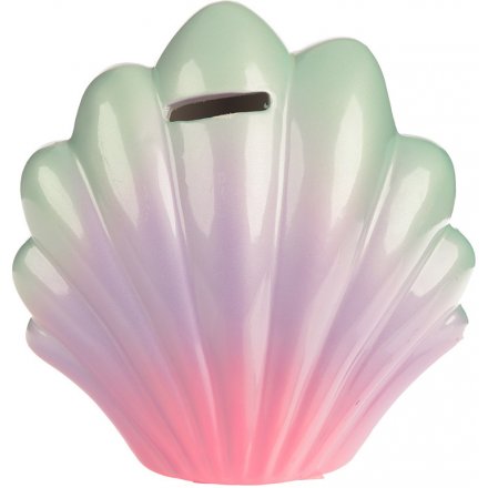 Enchanted Seas Shell Money Box | 40968 | Homeware / Storage ...