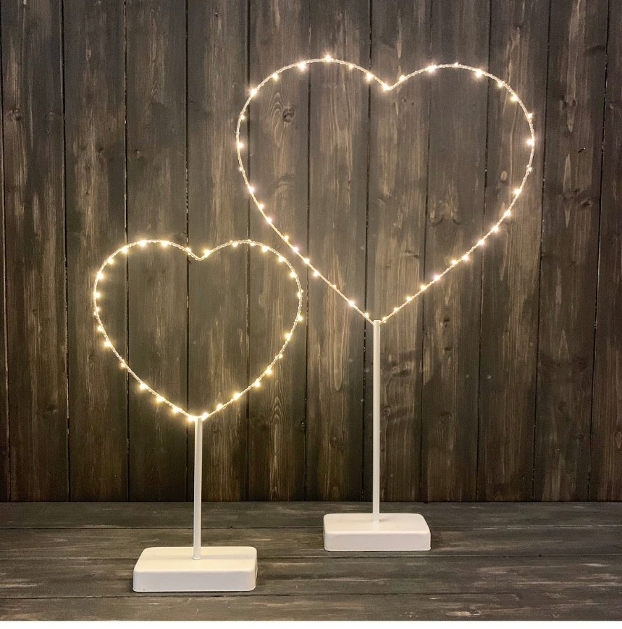 60cm Light Up Heart | 41086 | Christmas / Display and Light Up | Rosefields
