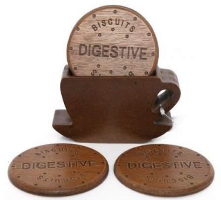 KG0469 / Digestive Biscuit Coasters | 41122 | Interior Decor / Kitchen ...