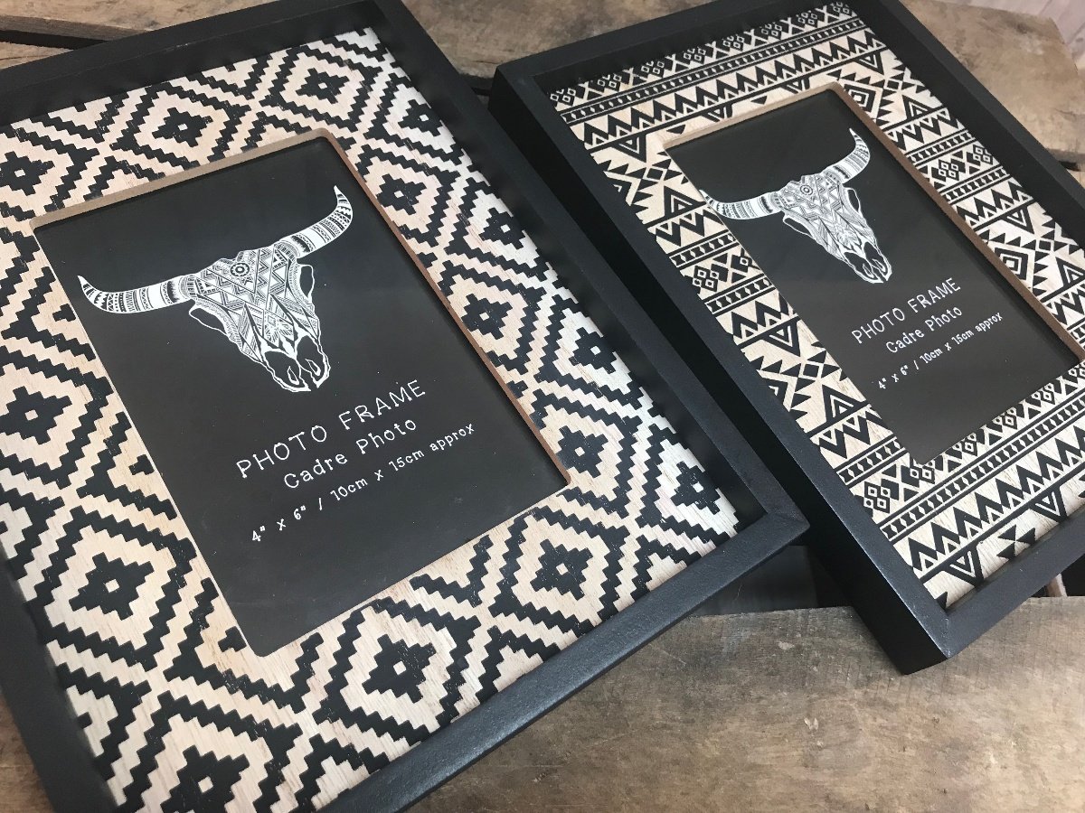AZ0010 / Modernised Aztec Block Photo Frames - 4x6 | 41145 | Photo ...