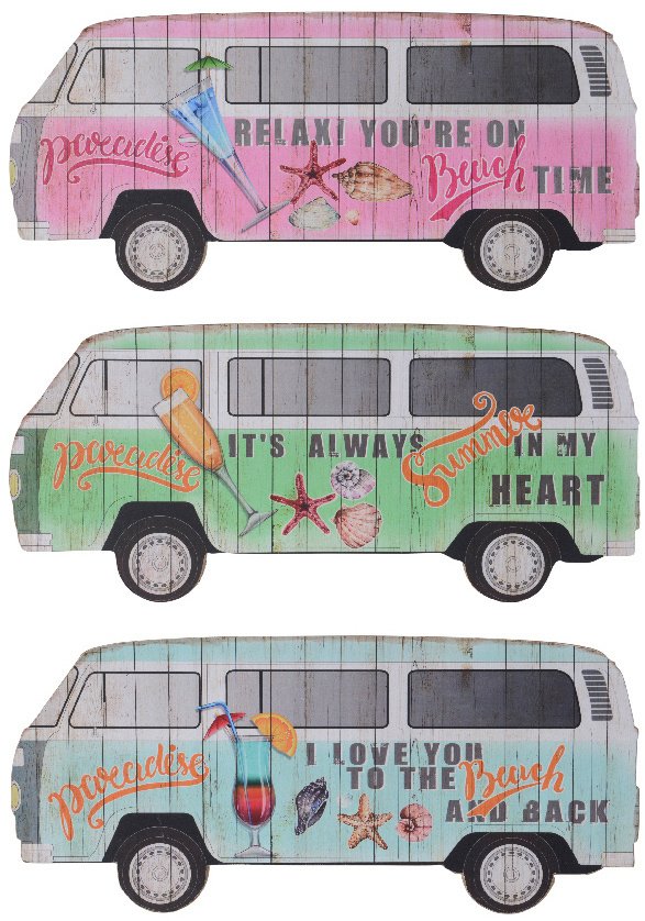 Camper Van Sign, 2a | 41734 | Signs & Plaques / Seaside | Rosefields