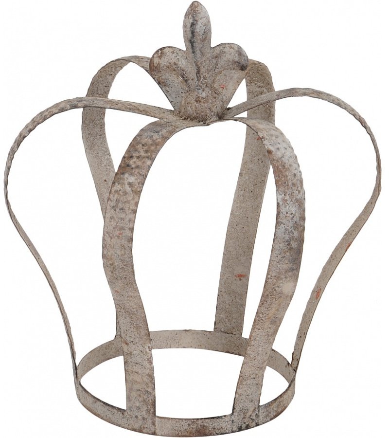 Rustic Metal Crown, 23cm | 42046 | Interior Decor / Decorations and ...
