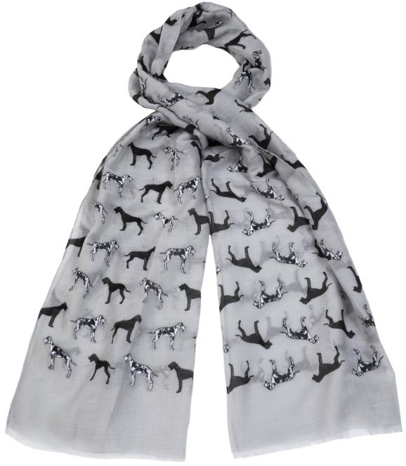 Dog Print Scarf, 4a | 42348 | Fashion Accessories / Scarves & Umbrellas ...